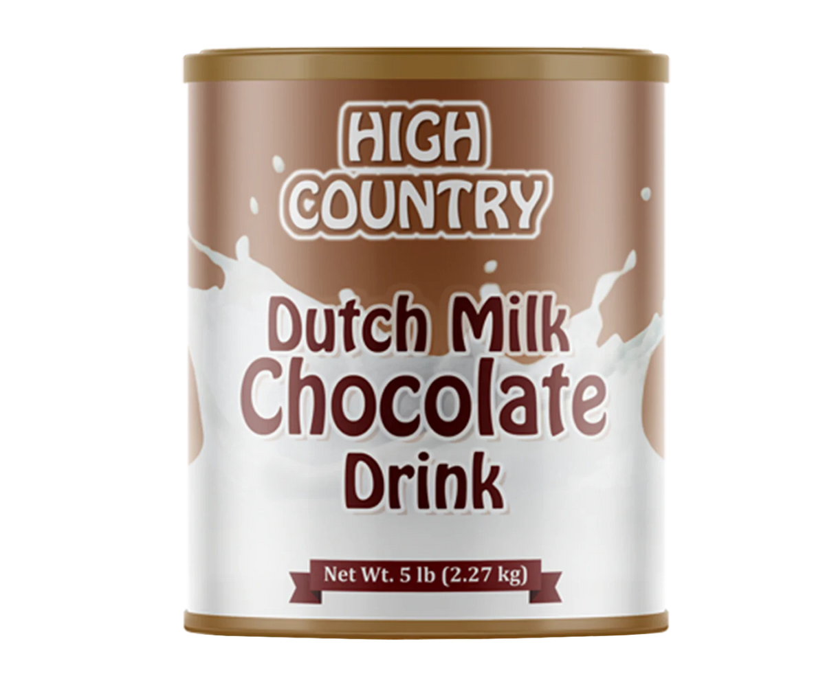 High Country Dutch Milk Chocolate Drink Mix – Prepper Marketplace